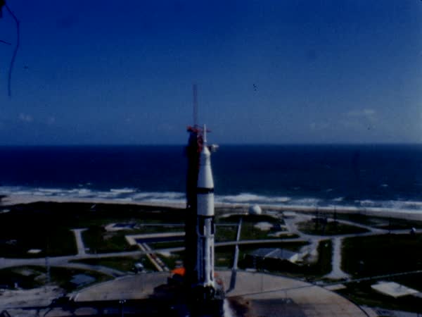 Apollo 7 launch - 720p Rights-managed Stock Video Footage | Dissolve