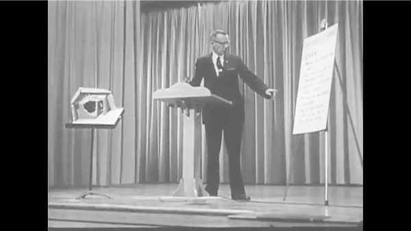 City Civil Defense Director gives a speech highlighting the importance ...