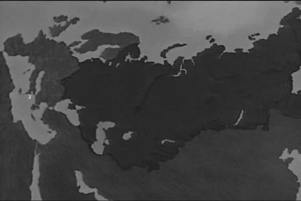 An animated map shows military routes for the Navy of the Union of ...