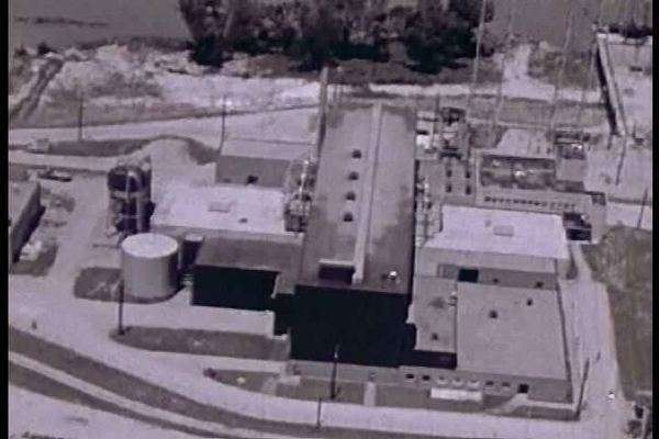 The first nuclear power plant opens at Shippingport, PA in 1958 ...