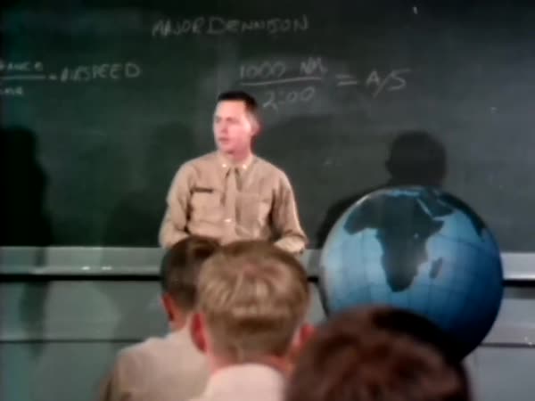 1970 - Academic and survival training for pilots during ground school ...