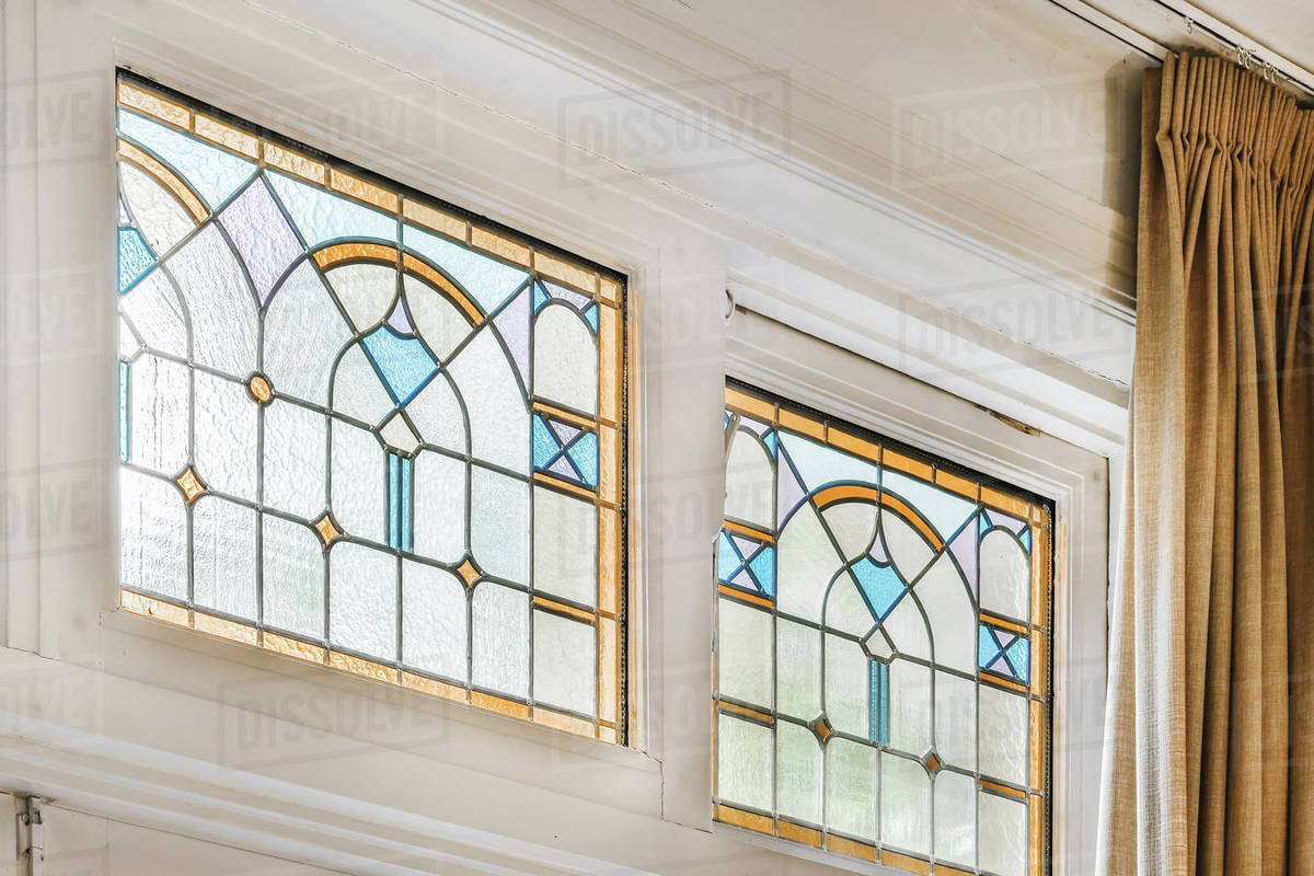 Beautiful window design in a modern house - Stock Photo - Dissolve