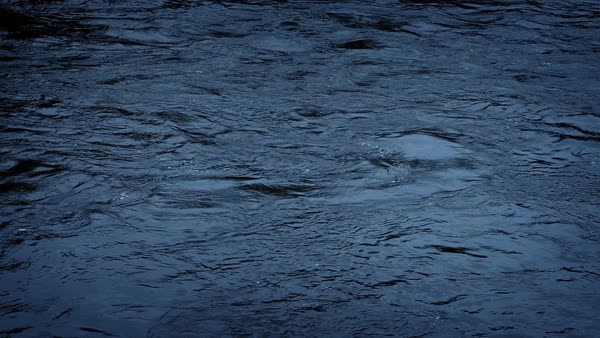 Big Dark River Flowing Past - HD Royalty-free Stock Video Footage ...