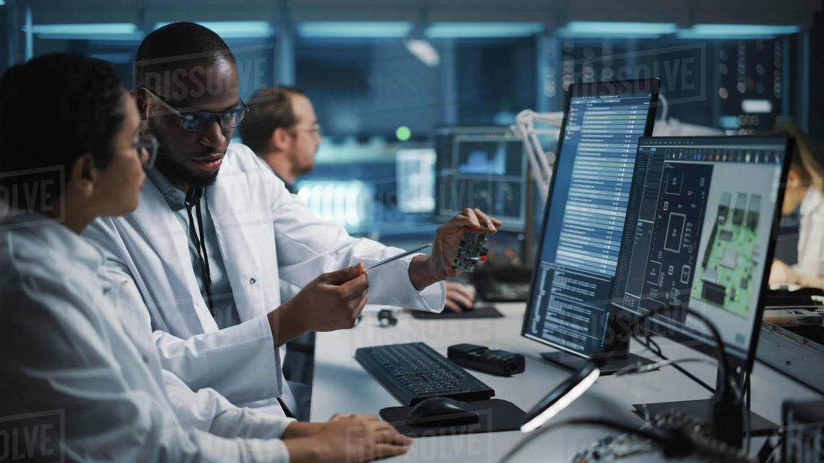 Chief Engineer and Project Executive Scientist Talk - Royalty-free ...