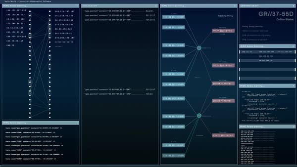 Technical Monitoring Diagram with Graphs and Analytical Industrial ...