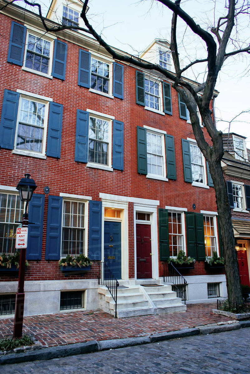 Exterior view of residential building - Royalty-free Stock Photo | Dissolve