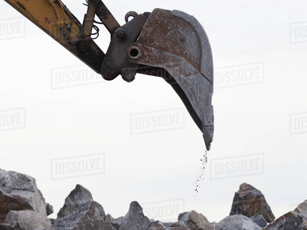 Digger scoop - Royalty-free Stock Photo | Dissolve