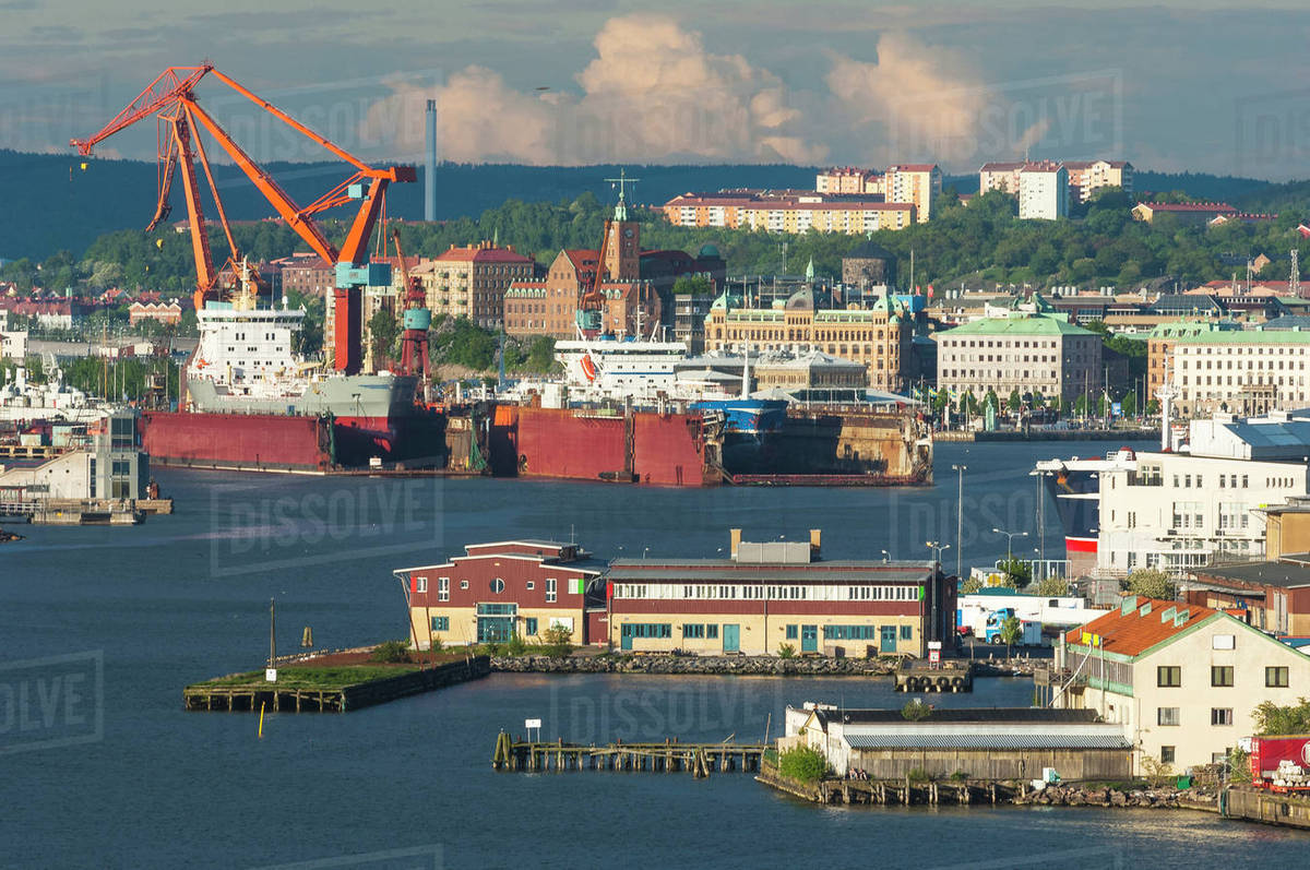 View of port - Royalty-free Stock Photo | Dissolve