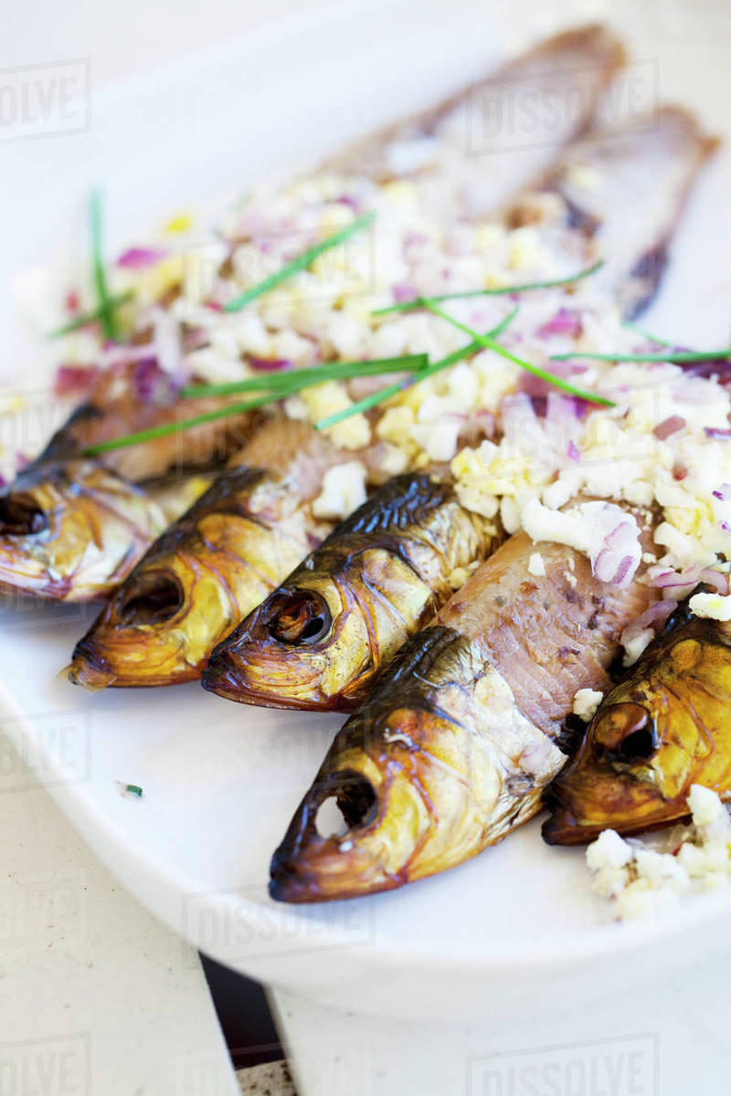 Fish on plate - Royalty-free Stock Photo | Dissolve