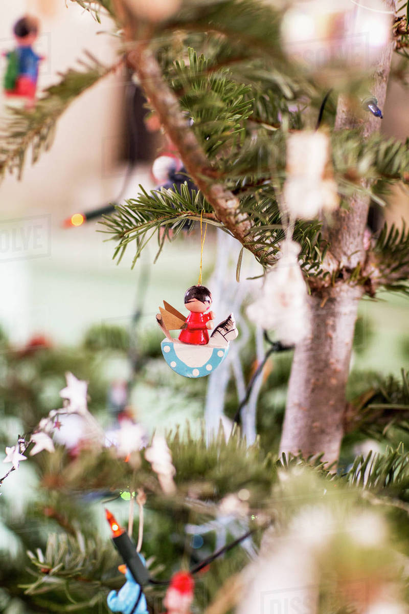 Christmas decoration, close-up - Stock Photo - Dissolve