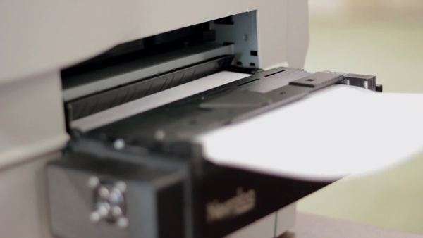An office printer gets a paper jam - HD Royalty-free Stock Video ...