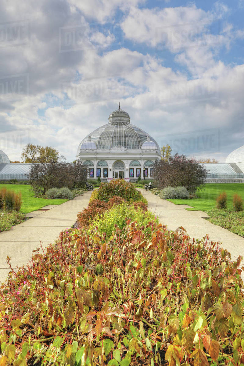 A Vertical of Buffalo and Erie County Botanical Gardens - Royalty-free ...
