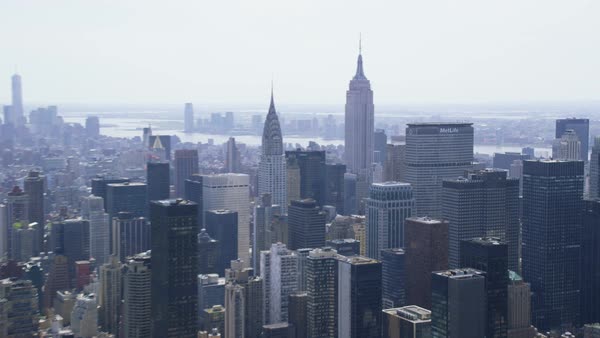 USA Aerial view of Tappan Zee Bridge New York City - Stock Video ...