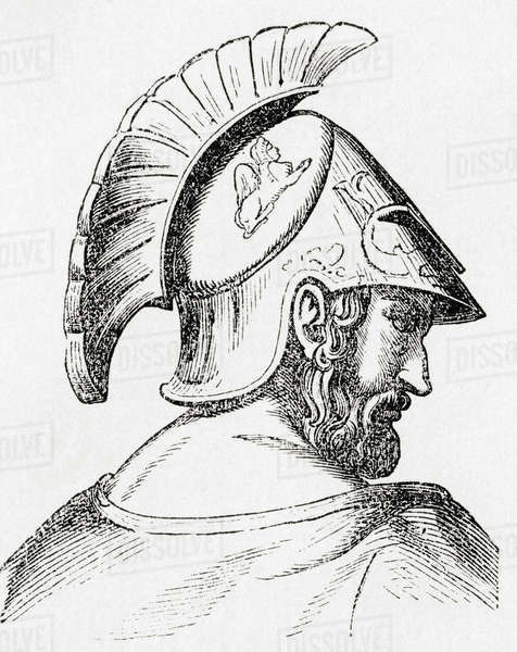 Cimon or Kimon, c.?510 – 450 BC. Athenian statesman and general in mid ...
