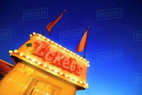 Ticket Booth At Amusement Park - Royalty-free Stock Photo | Dissolve