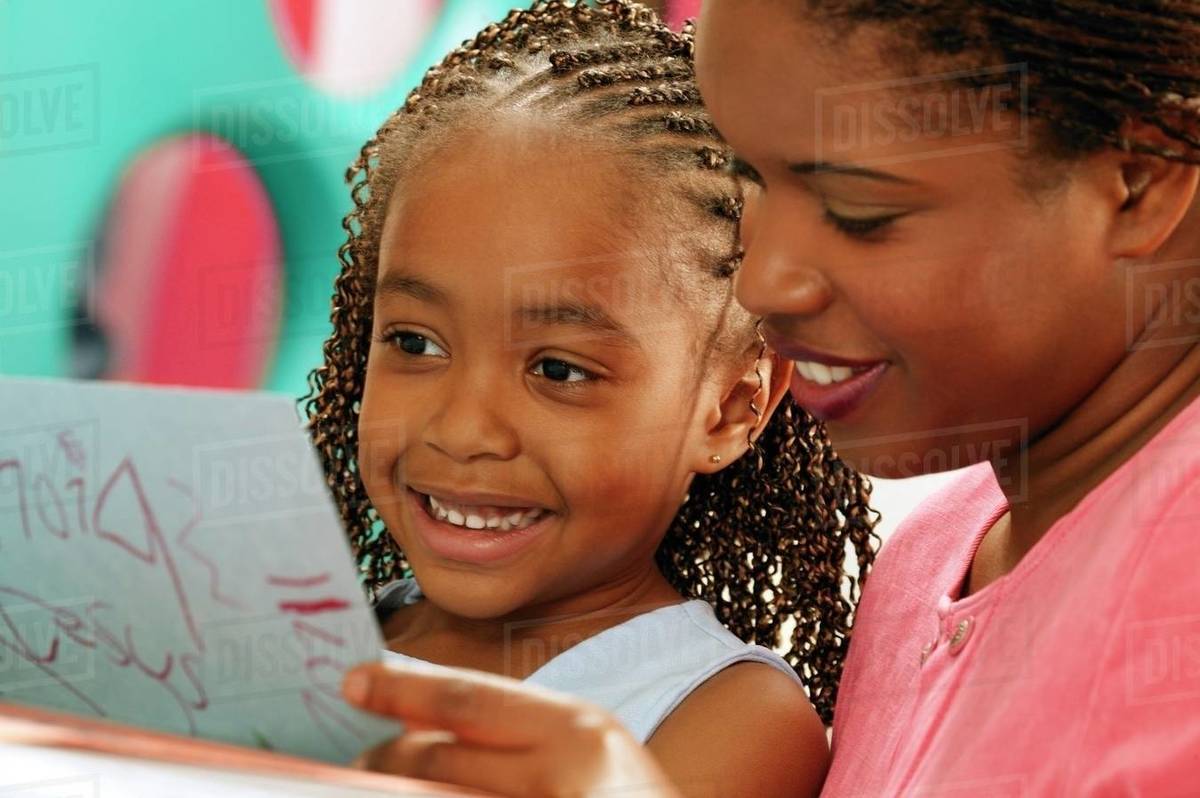 Admiring A Picture - Stock Photo - Dissolve