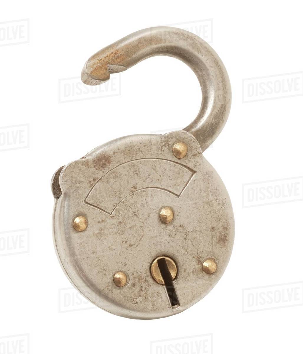 An Open Padlock - Stock Photo - Dissolve