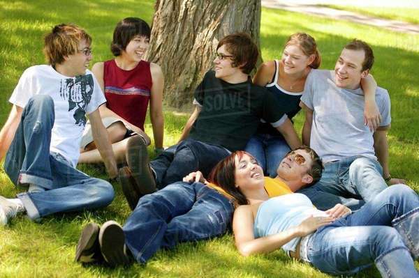 Group Of Friends - Royalty-free Stock Photo | Dissolve