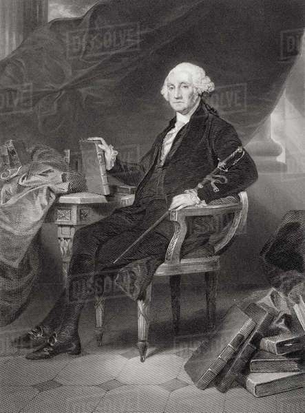 George Washington 1732-1799. Commander Of American Revolutionary Forces ...