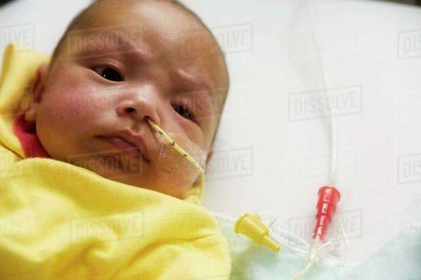 A Newborn Baby - Stock Photo - Dissolve