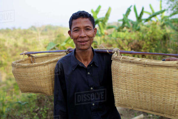 Portrait Of Chakma Man; Khagrachari, Chittagong Division, Bangladesh ...
