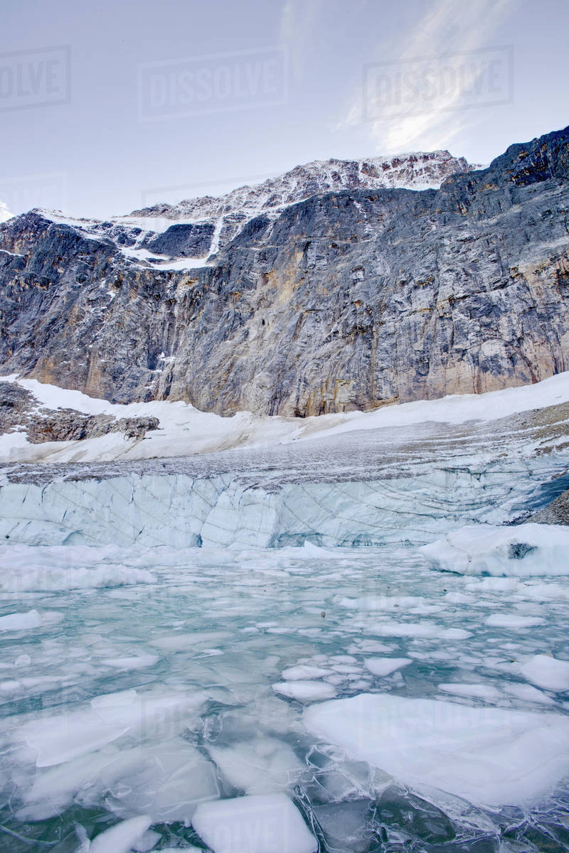 Mount Edith Cavell; Alberta, Canada - Stock Photo - Dissolve