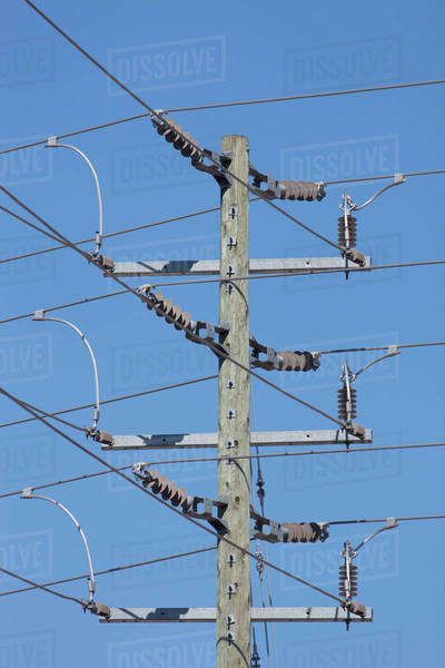 Hydro lines; Brampton, Ontario, Canada - Royalty-free Stock Photo ...