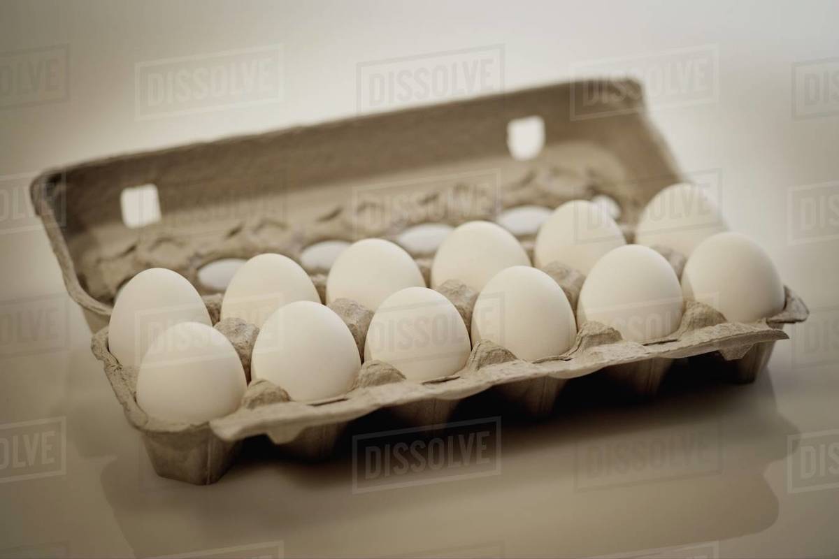 A Dozen Eggs - Royalty-free Stock Photo | Dissolve