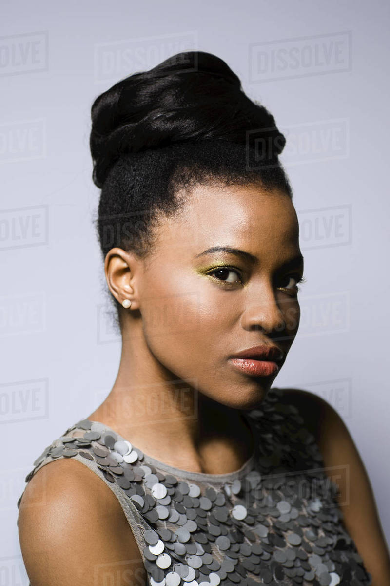 Glamorous Portrait Of A Young Woman; Toronto, Ontario, Canada - Royalty ...