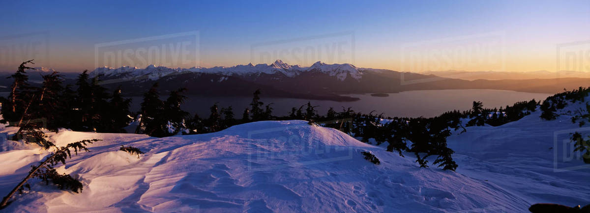 The Taku winds blow icy ridges that overlook the Inside Passage ...