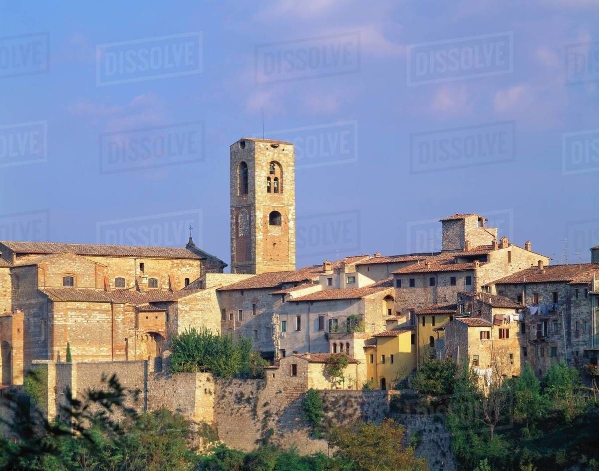 Old Tuscan Village - Royalty-free Stock Photo | Dissolve
