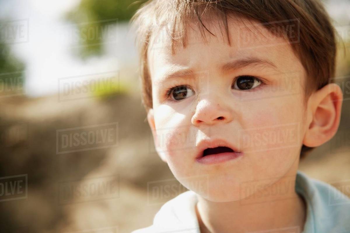 A Child's Expression - Royalty-free Stock Photo | Dissolve