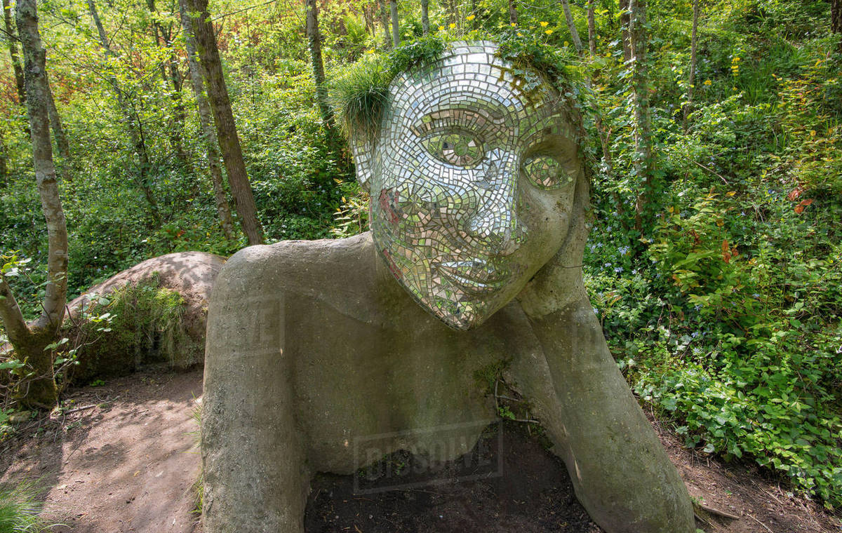 Eve sculpture at the Eden Project in Cornwall, England. - Royalty-free ...