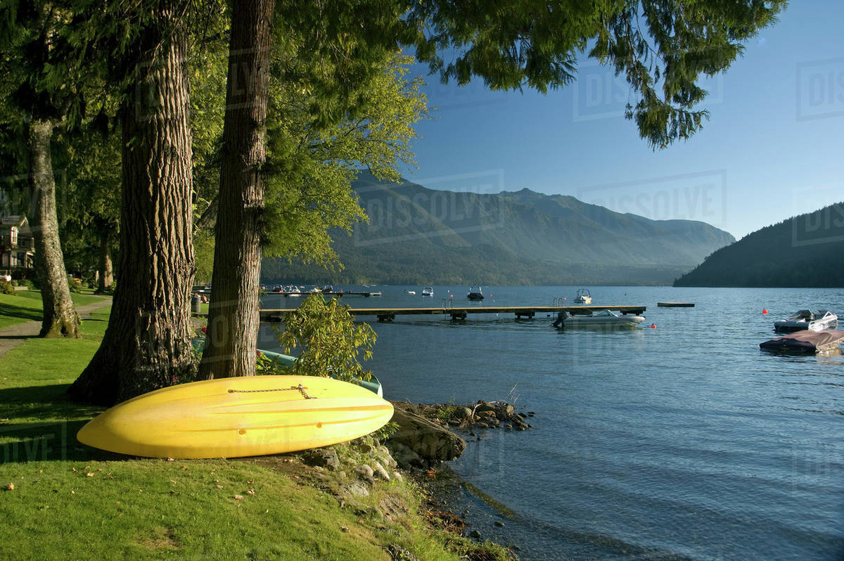Cultus Lake; Chilliwack, British Columbia - Stock Photo - Dissolve