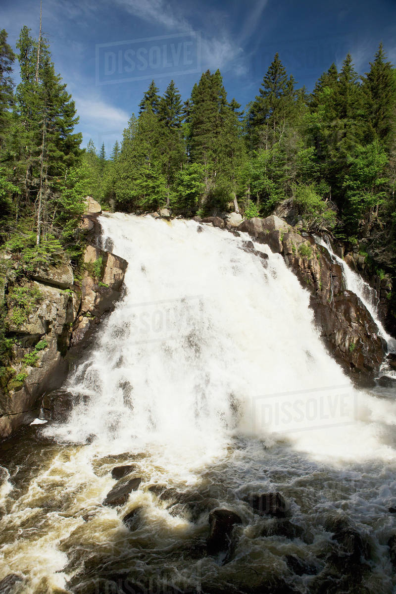 Chutes Du Diable, Laurentians, Quebec - Royalty-free Stock Photo | Dissolve