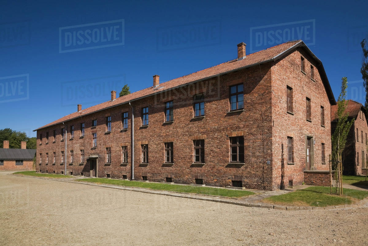Buildings Inside The Auschwitz I Former Nazi Concentration Camp ...