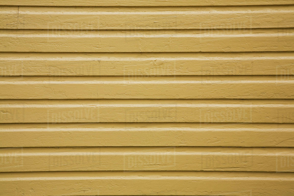 Close Up Of The Exterior Wooden Siding On The Side Of A Residential ...