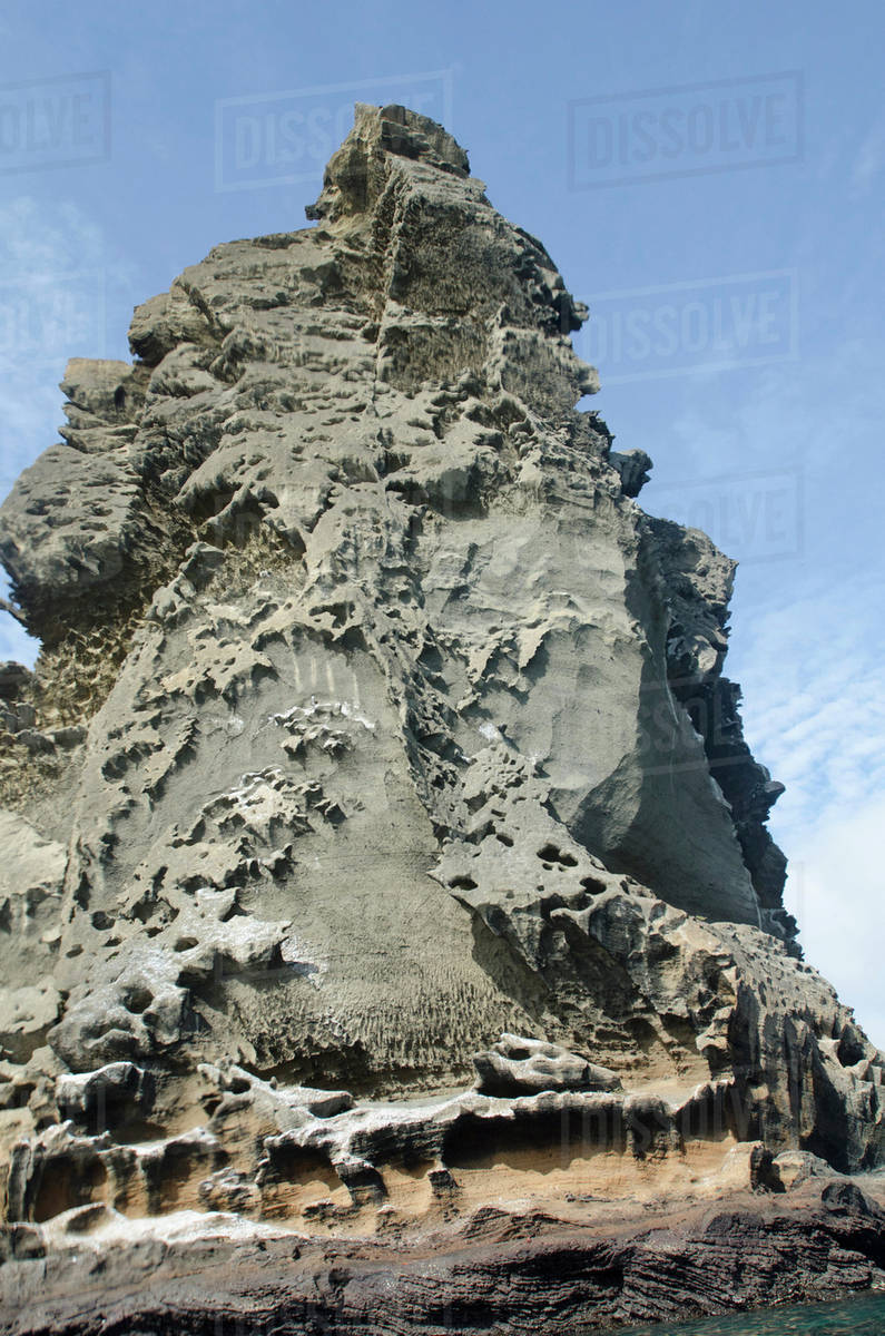 Pinnacle Rock On Bartolome Island; Galapagos, Equador - Royalty-free ...