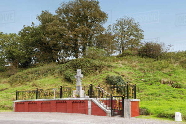 Roadside Memorial At Ambush Site Where Michael Collins Was Killed On ...