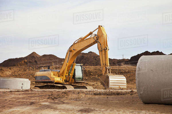 Infrastructure Development In A New Residential Area; Edmonton, Alberta ...
