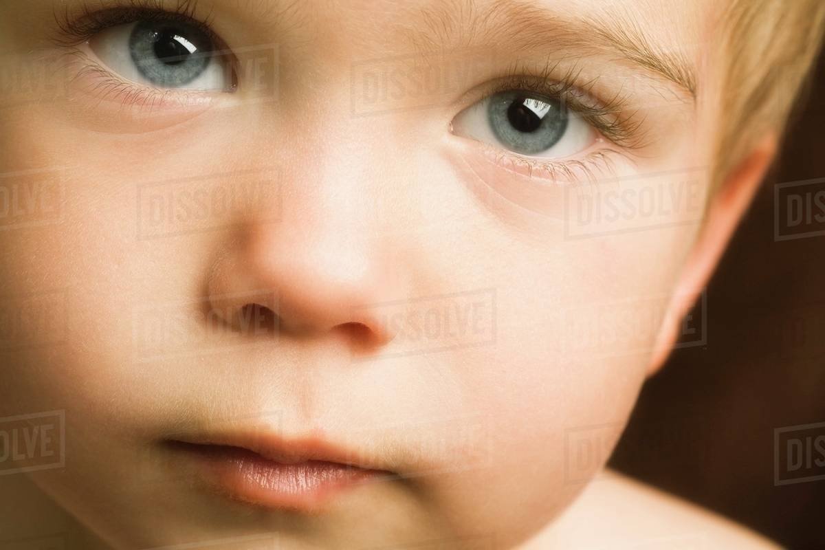 A Young Boy's Face - Royalty-free Stock Photo | Dissolve