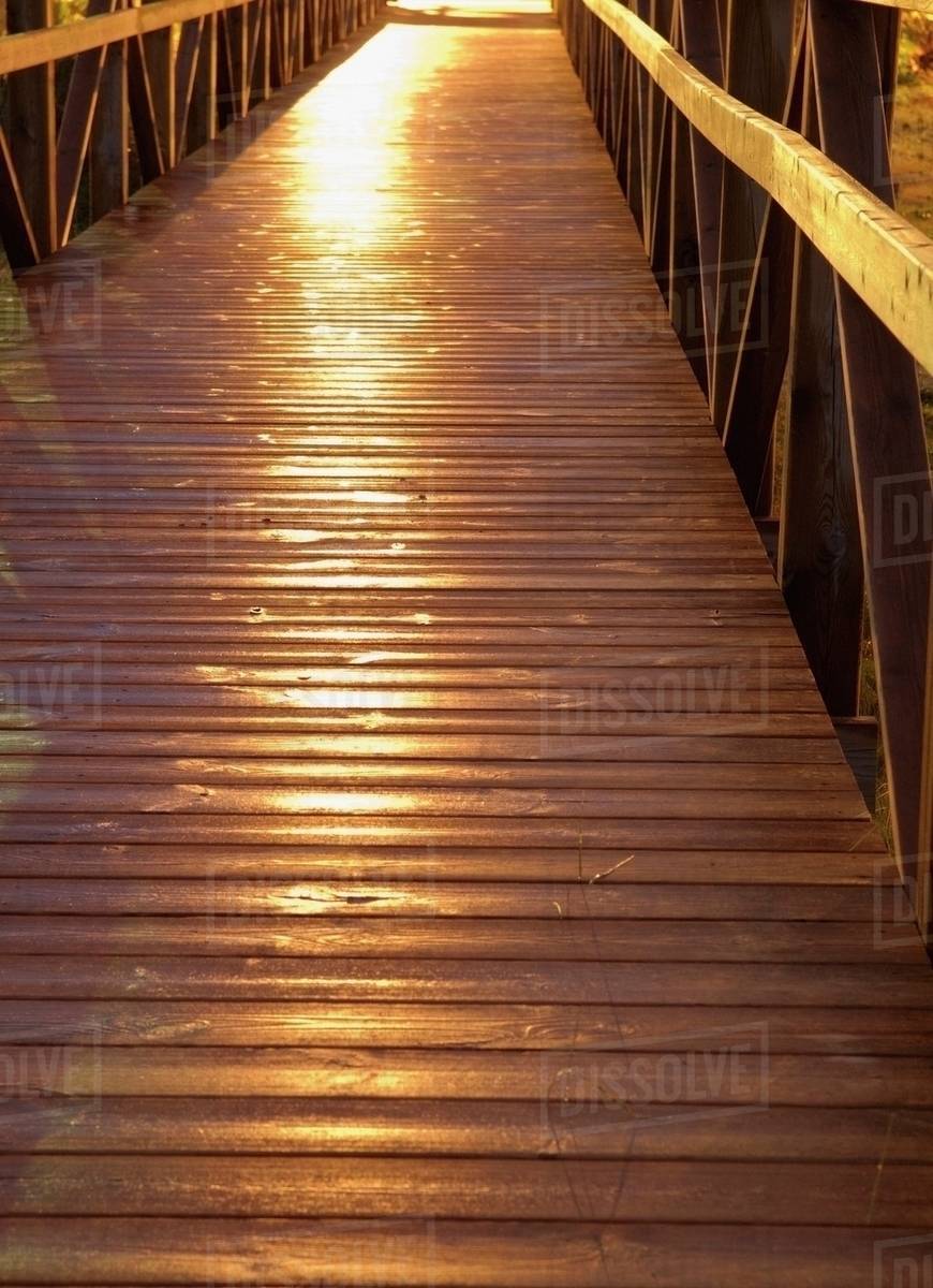 Wooden Boardwalk - Royalty-free Stock Photo | Dissolve