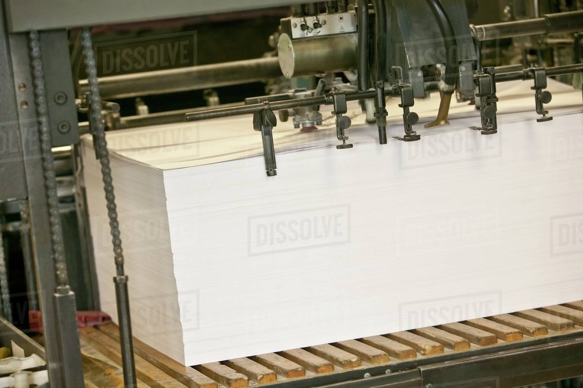 Printing Press - Royalty-free Stock Photo | Dissolve