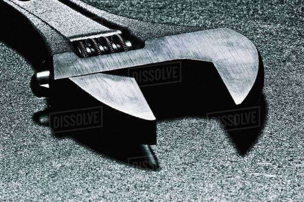 Close-Up Of Wrench - Royalty-free Stock Photo | Dissolve