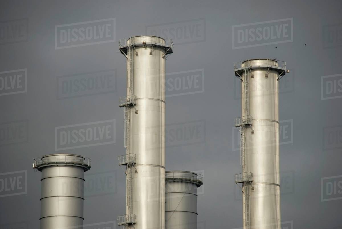 Smoke Stacks - Royalty-free Stock Photo | Dissolve