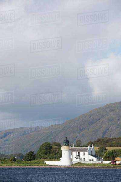 Lighthouse, Corran, Highland, Scotland - Royalty-free Stock Photo ...