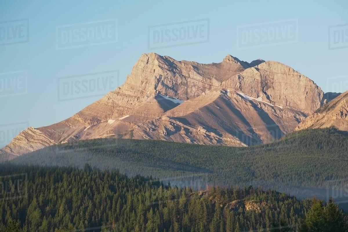 Sunrise On A Mountain - Royalty-free Stock Photo | Dissolve