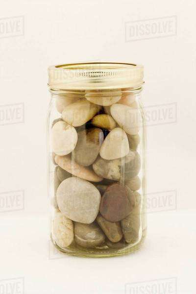 Rocks In A Jar - Royalty-free Stock Photo | Dissolve