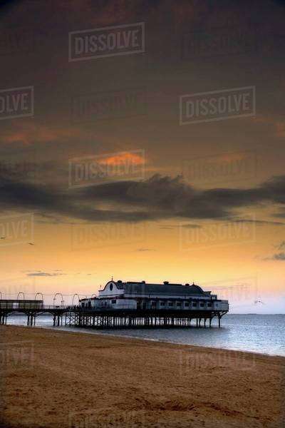 Pier In Humberside, England - Royalty-free Stock Photo | Dissolve