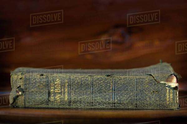 Weathered Antique Bible - Stock Photo - Dissolve